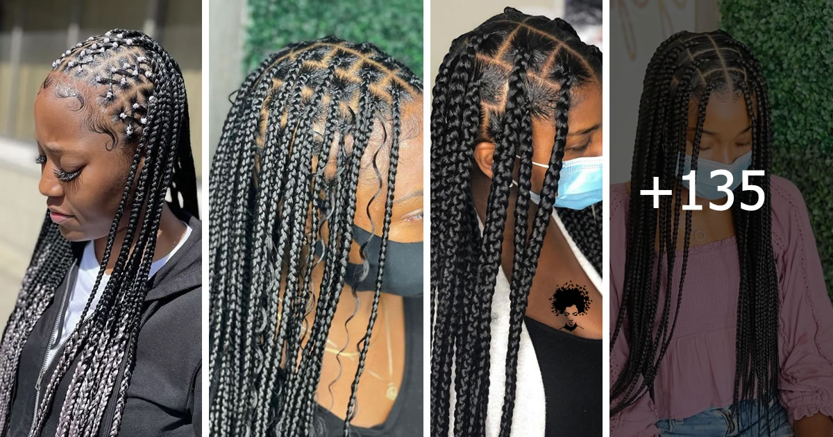 139 PHOTOS: Hot Rock The Knotless Crochet Braid Style – Braids for Women