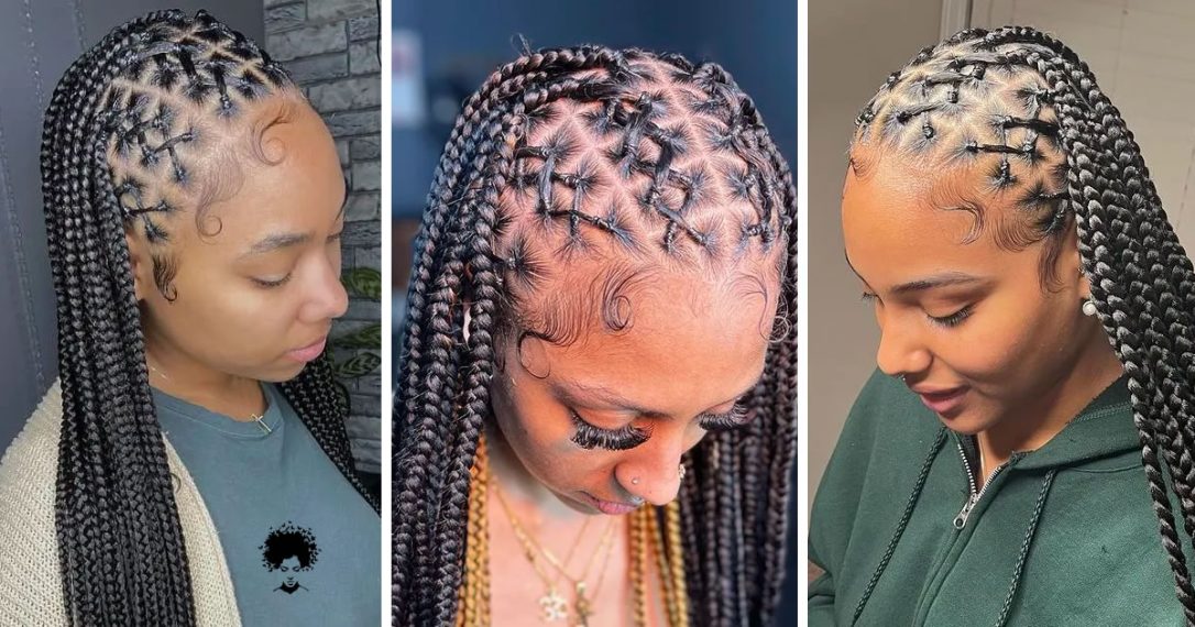 25 Criss Cross Knotless Braids Hairstyles – Braids for Women