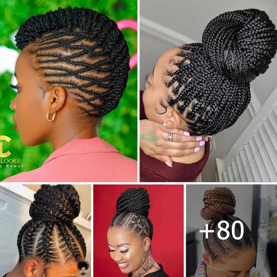 80+ Magnificent Black Braided Updos to Look Classy and Sophisticated ...