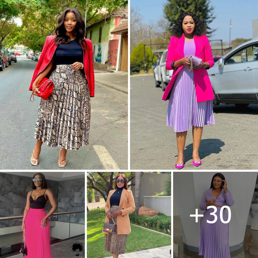 Mastering the Pleated Skirt 📸🔥: Effortless Ways to Style This Classic ...