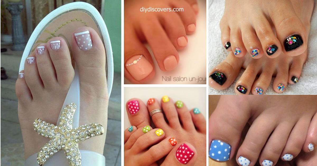 88 Cute Toe Nail Art Designs – Adorable Toenail Designs for Beginners ...
