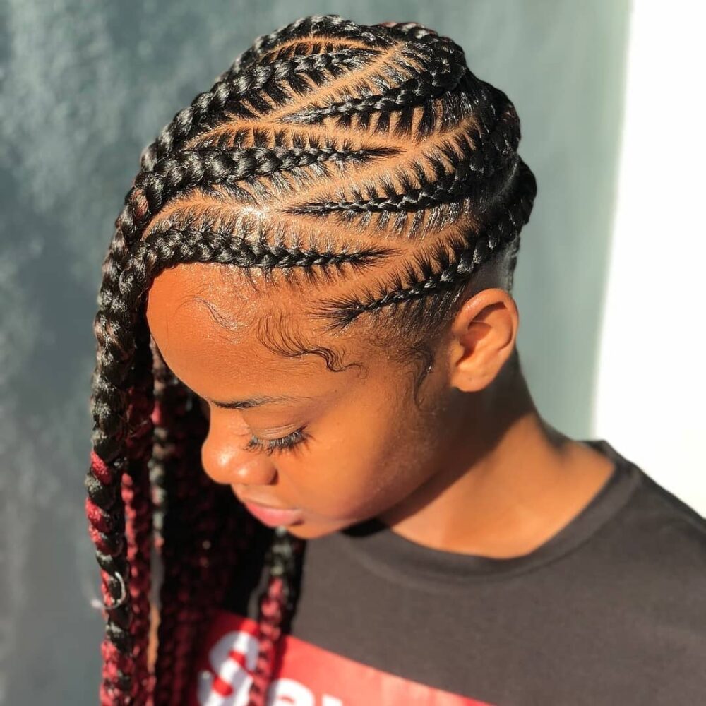 +40 PHOTOS: Professional Cornrow Braid Ideas For Ladies - Fashion ...