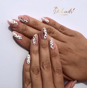 20+ Creatiʋe Ideas for Neutral Nails that Rock: Beige Nails with Design ...