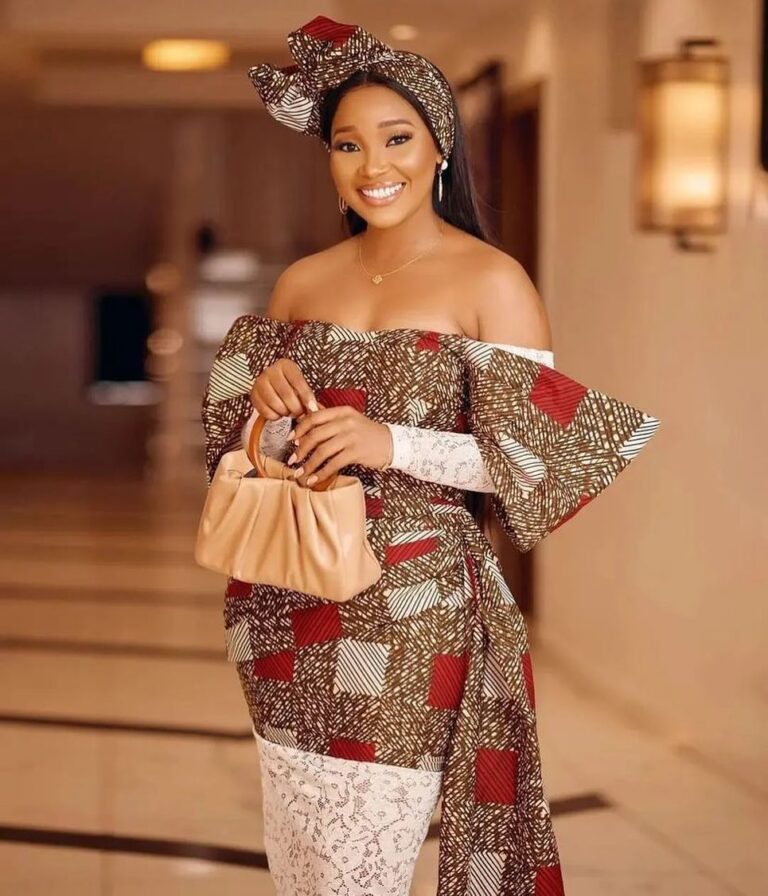 25 Beautiful Ankara Short Gown Style Ideas (5) - Fashion Lifestyle Trends