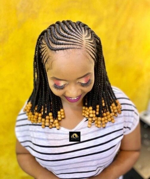 Trendy Braids Hairstyles to Mix – Match Ankara Styles for Elegant Look+ ...