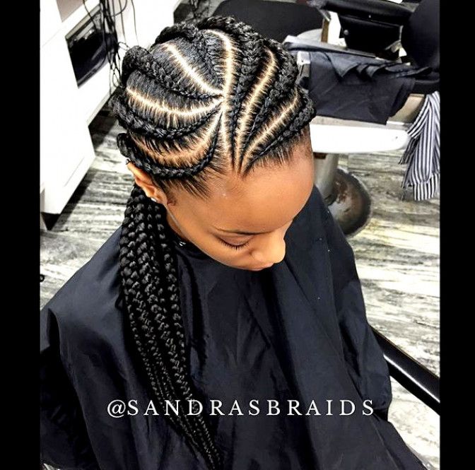 Trendy Braids Hairstyles to Mix – Match Ankara Styles for Elegant Look+ ...