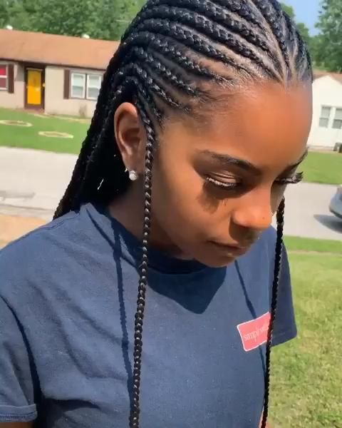 Trendy Braids Hairstyles to Mix – Match Ankara Styles for Elegant Look+ ...