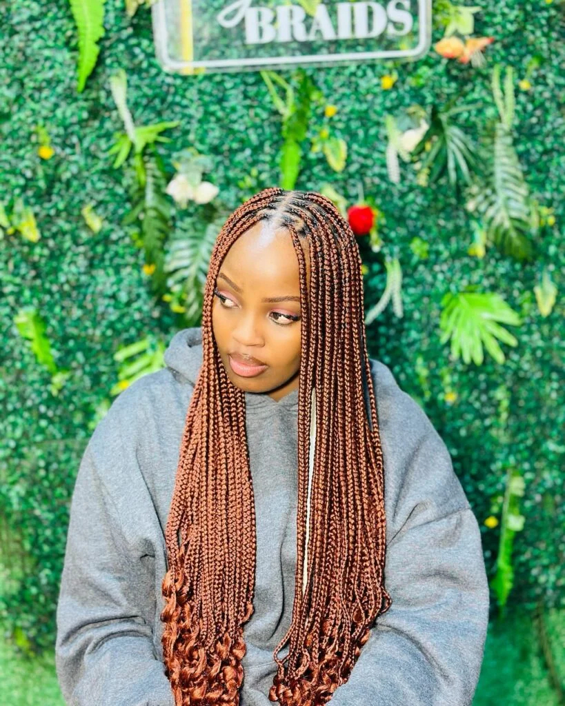 Luxury knotless braid ideas – Premium knotless braid patterns (5 ...