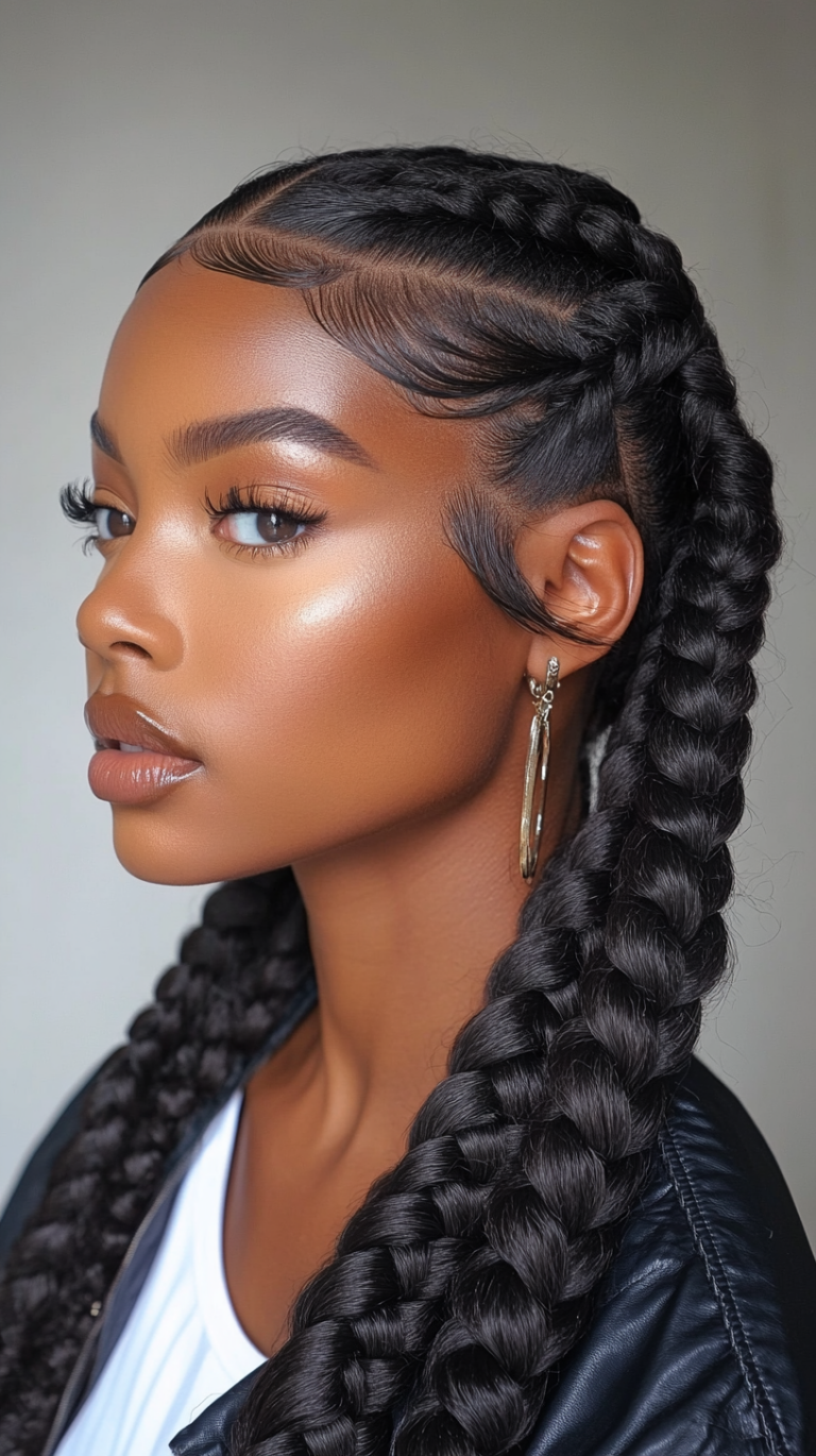 35 PHOTOS: Beautiful Cornrow Braids & Knotless Styles – Fashion ...
