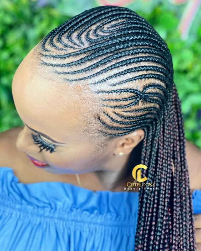 25 PHOTOS Cornrow braid designs – Knotless braids styles (7) – Fashion ...
