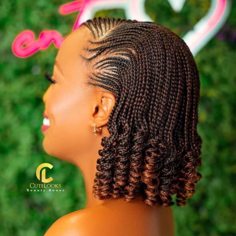 25 PHOTOS Cornrow braid designs - Knotless braids styles - Fashion ...